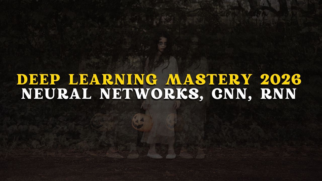 Deep Learning Mastery 2026: Neural Networks, CNN, RNN | Ostad